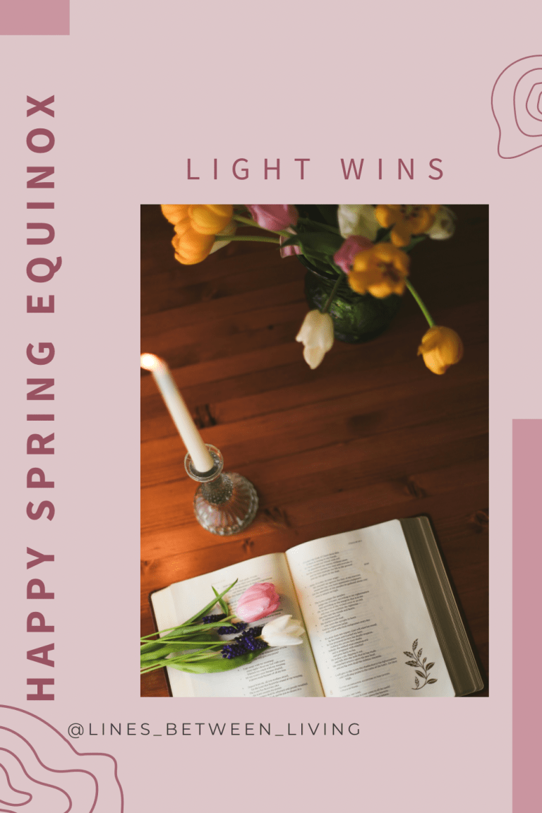 Go Bloom: A Love Letter to the First Day of Spring – Lines Between Living